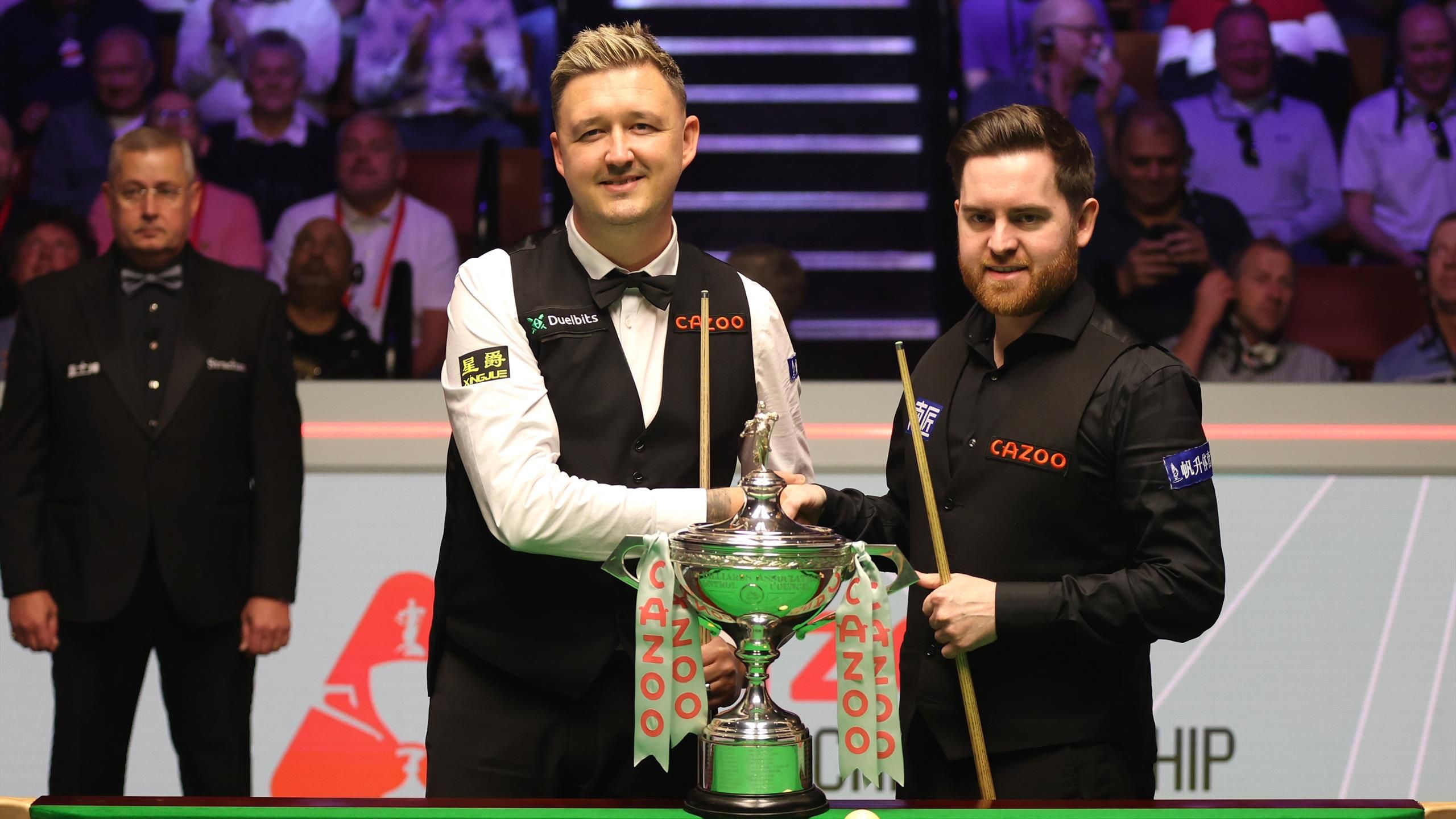 World Championship final LIVE - Jak Jones and Kyren Wilson go head-to ...